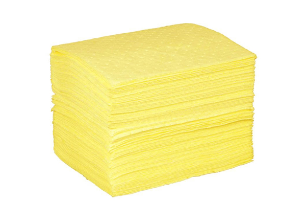 Chemical and Hazmat Absorbent Pad with dimples and perforated, 5mm